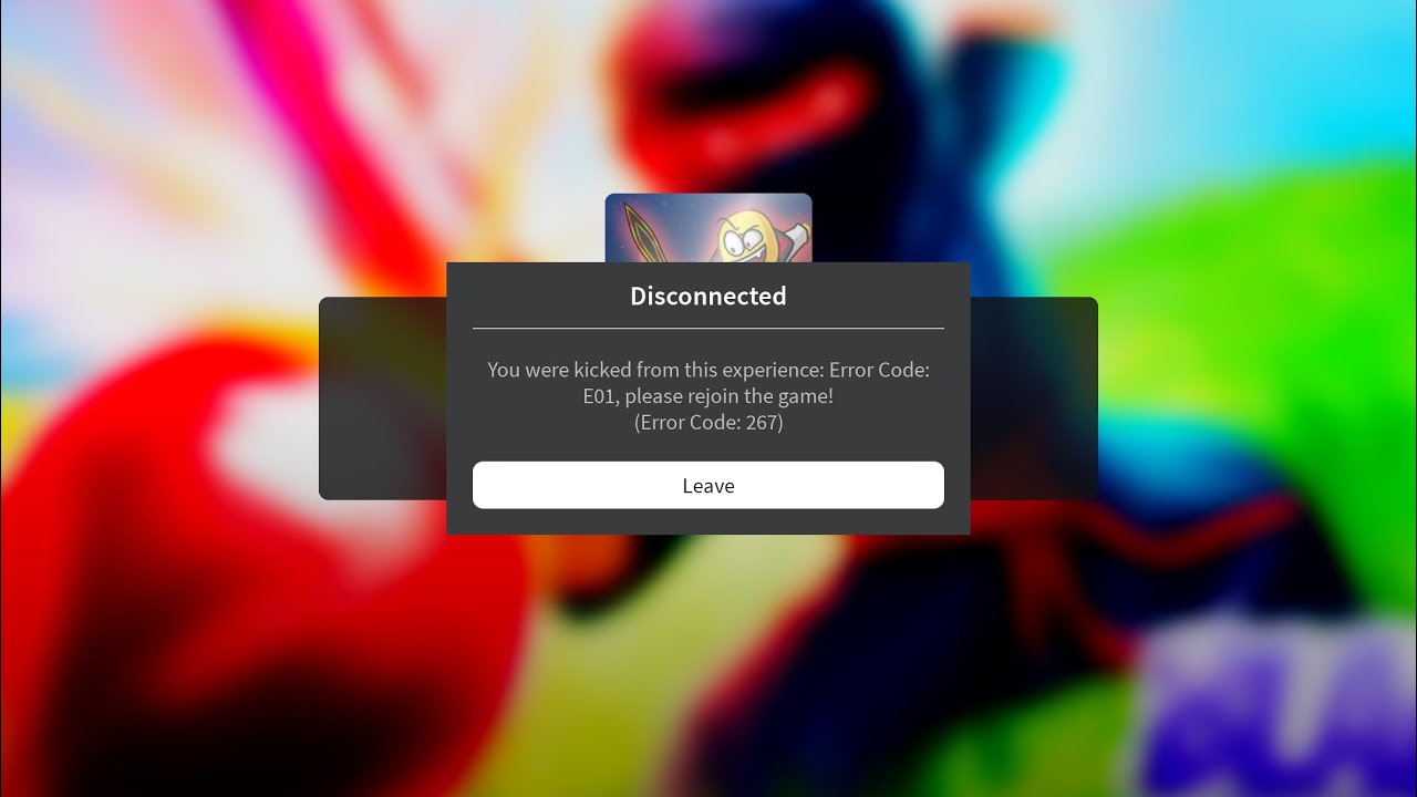Error Code E01 Update Glitch Roblox Bladeball Youtube
