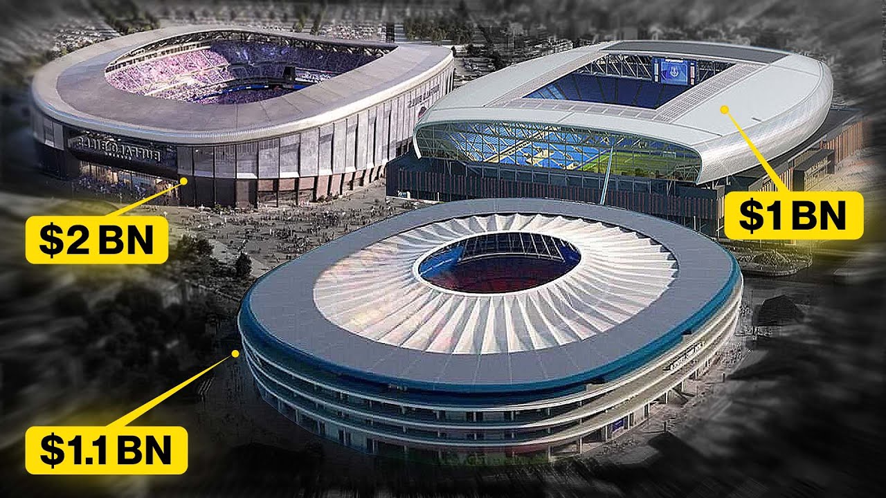 Inside The Most Expensive Stadiums Currently Under Construction Youtube