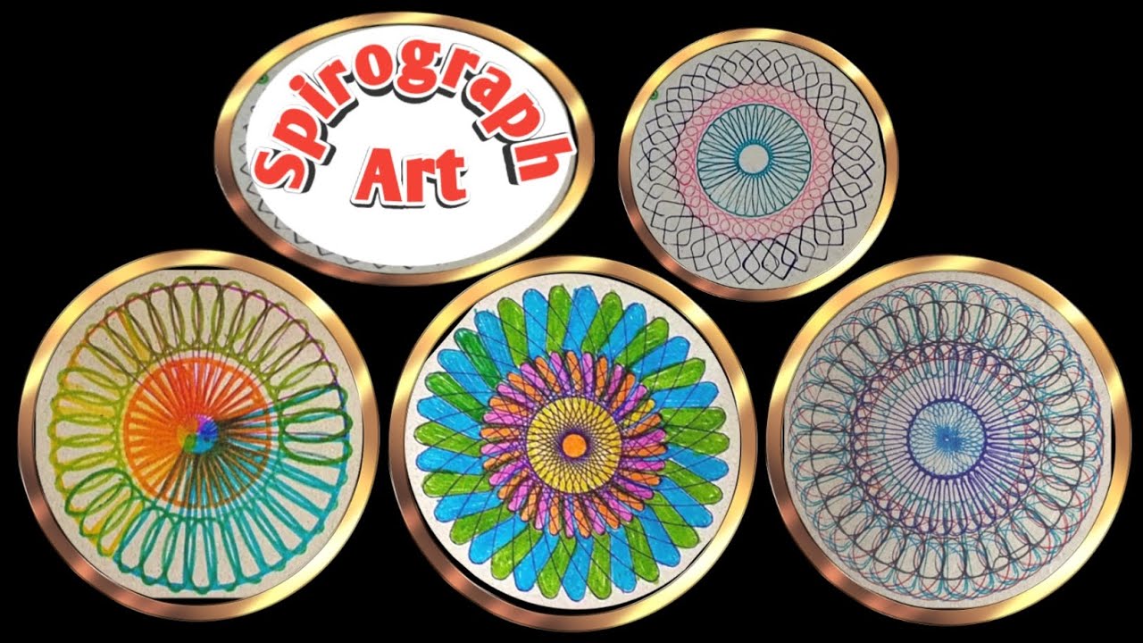 Mesmerizing Spirograph Art A Moment Of Calm Perfect Spirograph