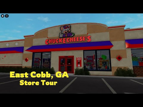 Roblox Chuck E Cheese S Marietta East Cobb Ga Store Tour Youtube