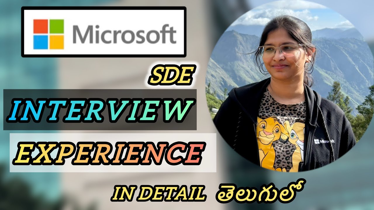 My Honest Microsoft Interview Experience Youtube