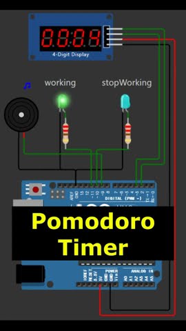 Arduino Pomodoro Timer Arduino Pomodoro Timer Code Coding