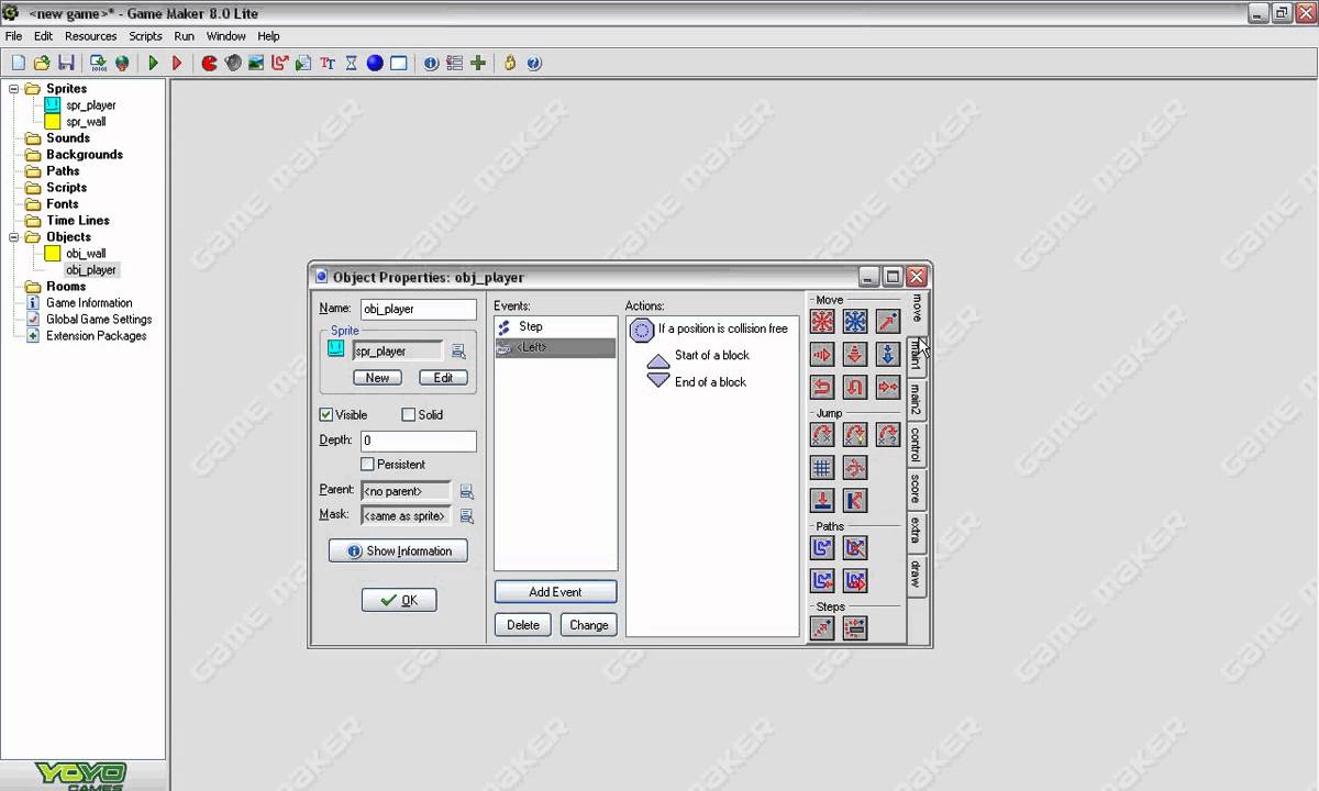 Simple Platform Tutorial On Game Maker 8 Youtube