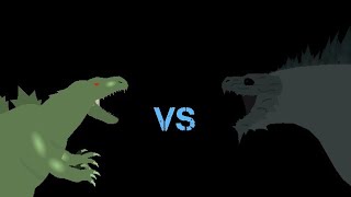 Marvel Godzilla Vs Godzilla Earth Remake Stick Nodes Animation