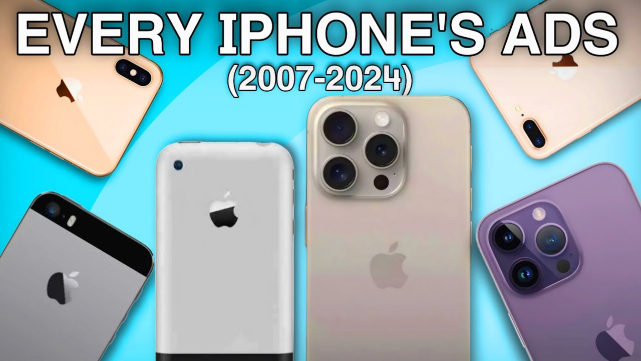 Every Iphone Commercials Or Ads 2007 2024 Youtube