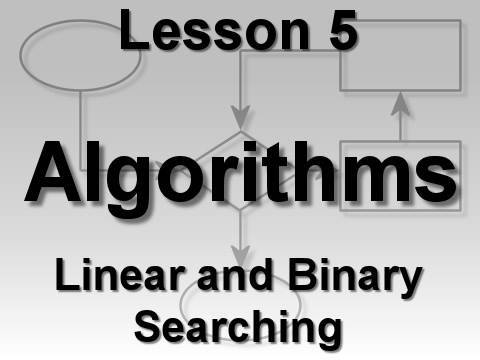 Algorithms Lesson 5 Linear And Binary Searching Youtube