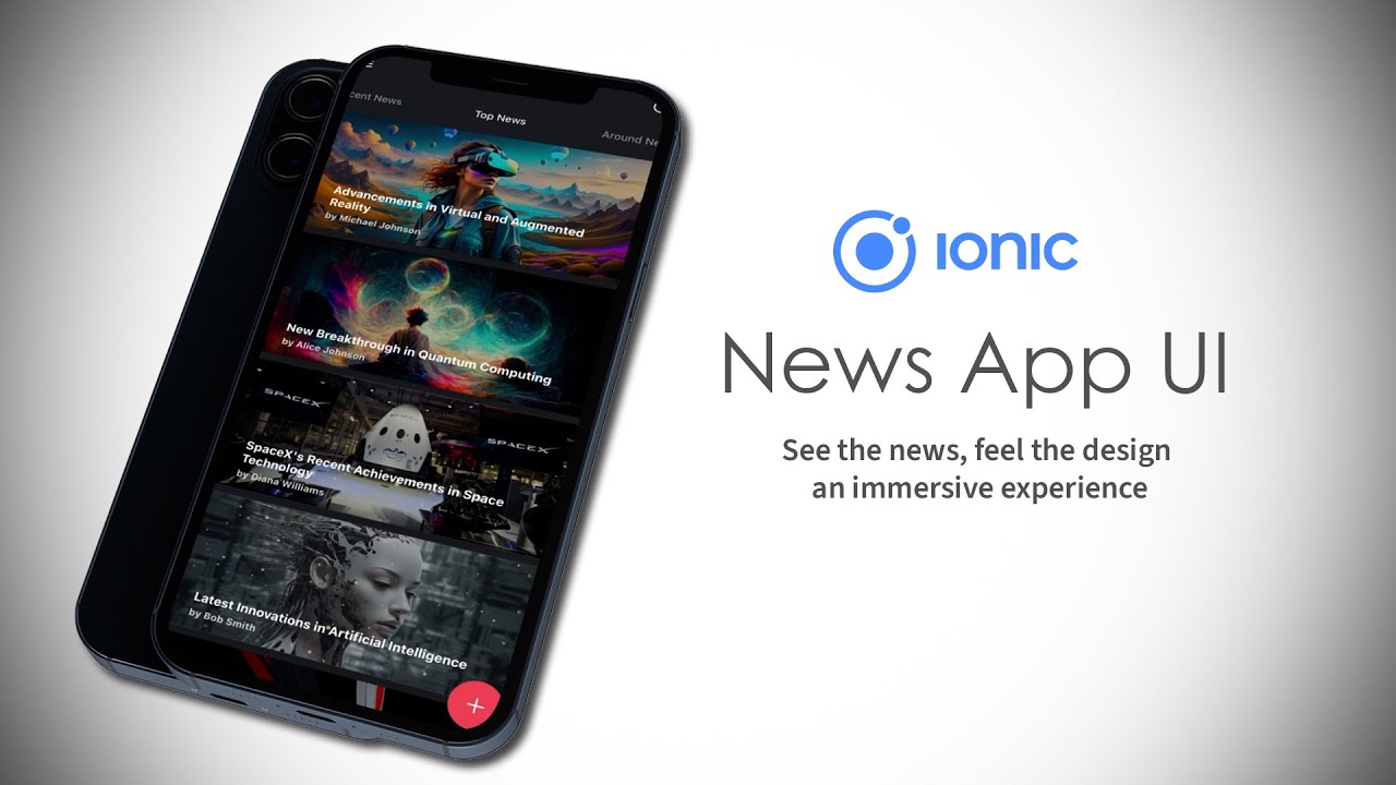 Ionic News App Screen Ui Youtube