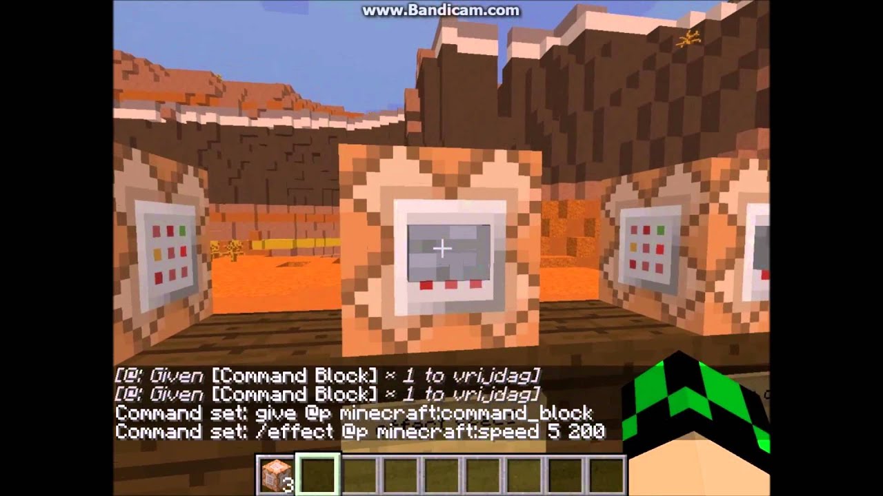 Minecraft Tutorial Commandblock Youtube