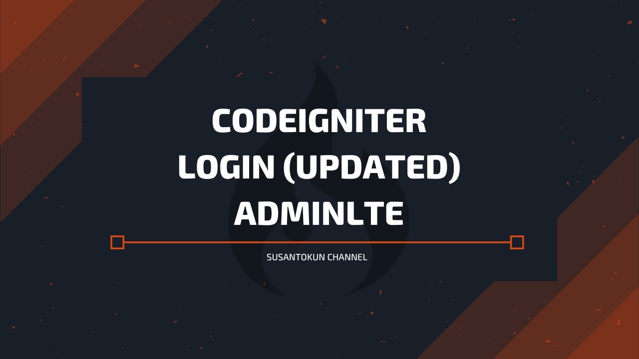 Tutorial Codeigniter Login Updated Youtube