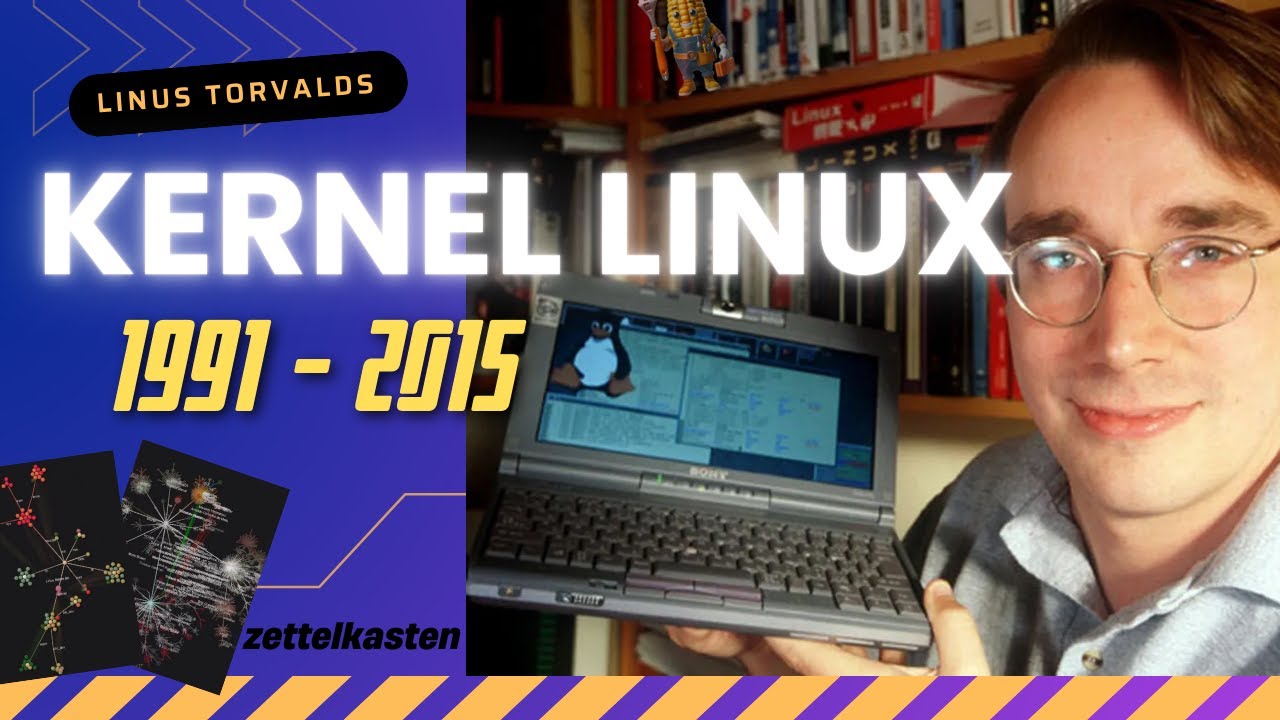 Evolução Do Kernel Do Linux 1991 A 2015 Zettelkasten Youtube