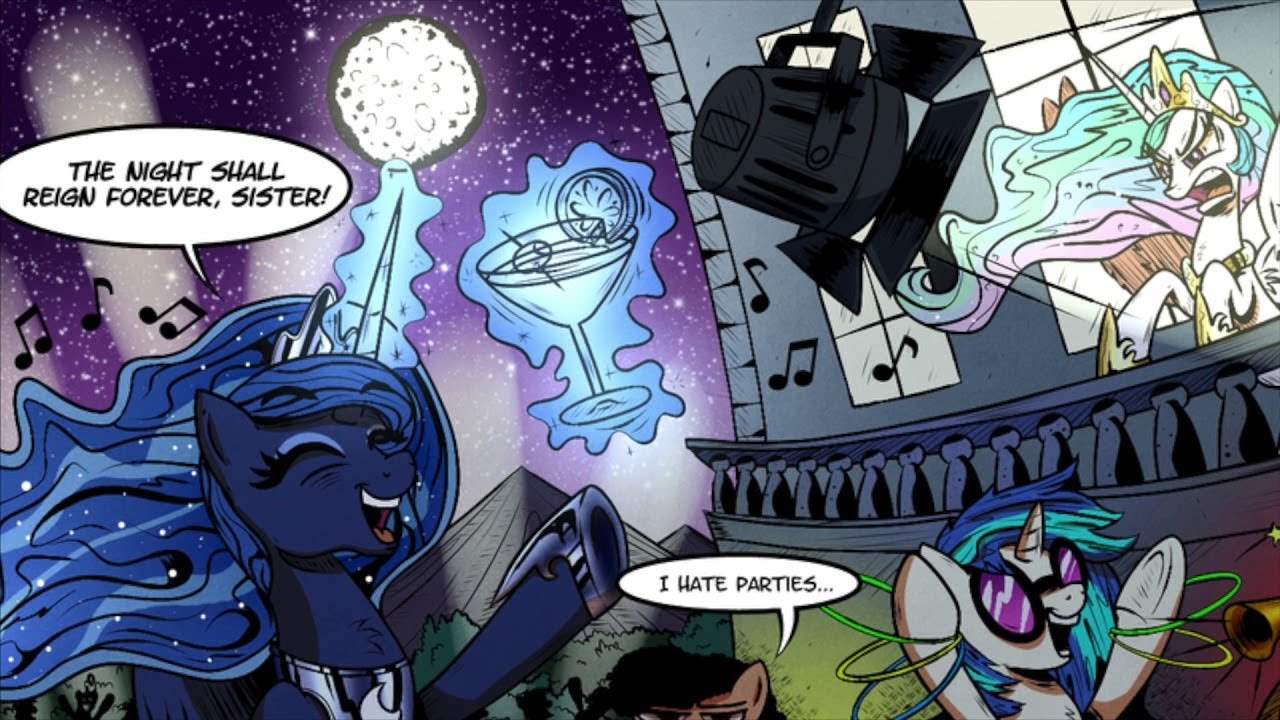 Morning Becomes Celestia Mlp Comic Dub Comedy Gina M Youtube