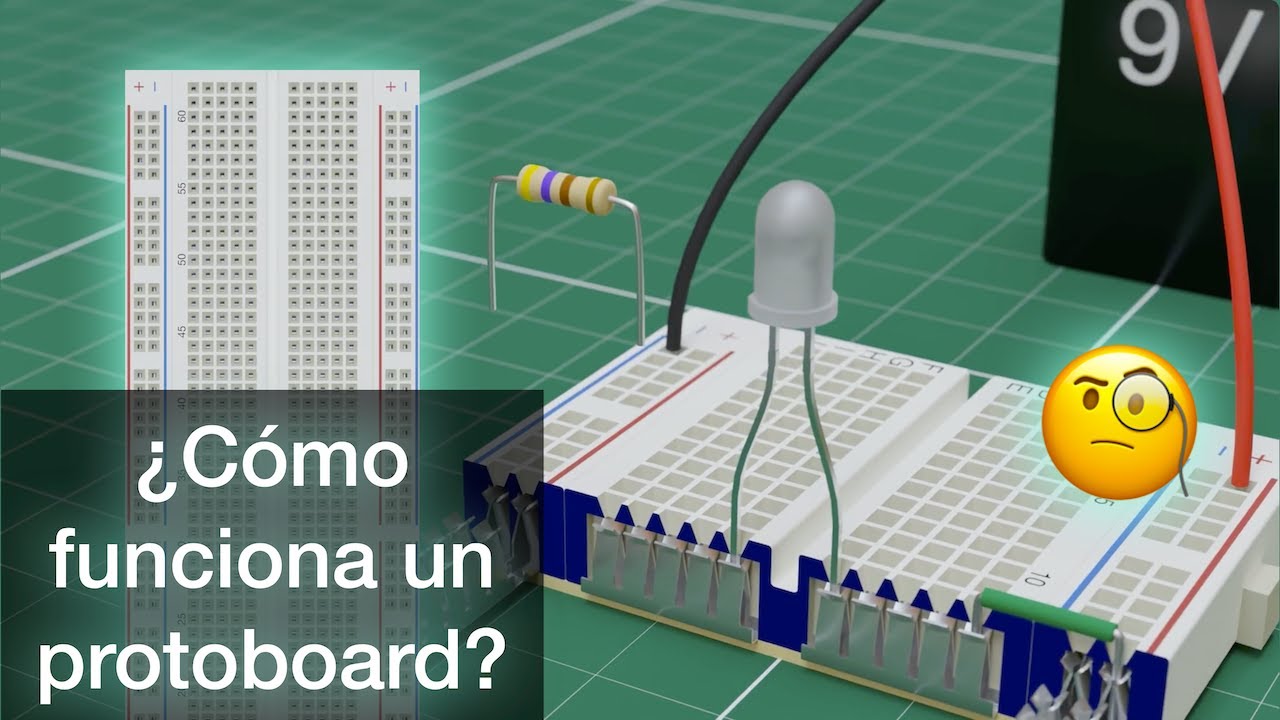 Cómo Funciona Un Protoboard Youtube