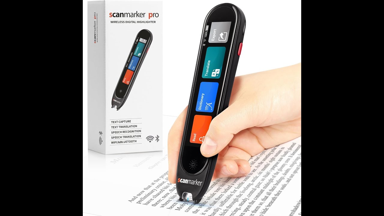 Scanmarker Pro Revolutionizes Reading For Dyslexia And Language
