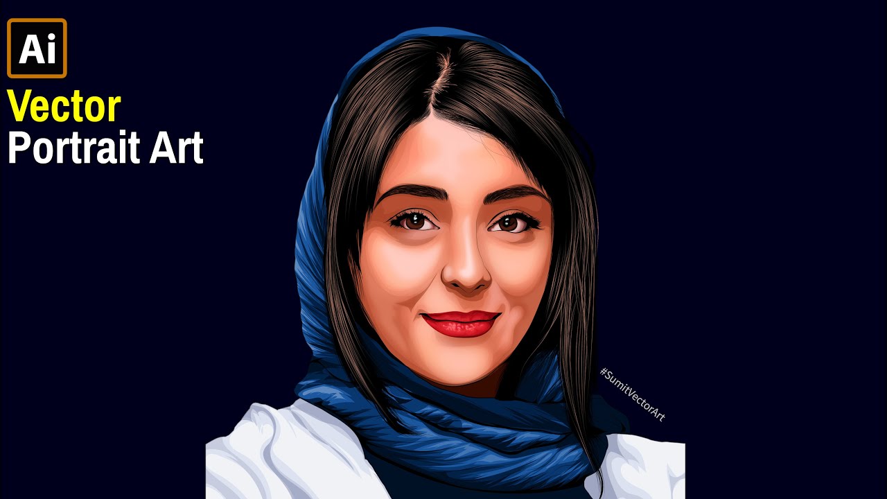 Vector Artistry Taking Your Portrait Painting Skills To The Next Level