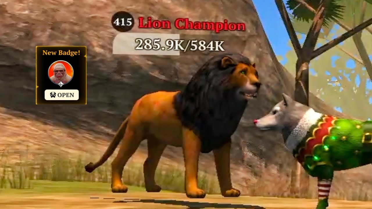 The Wolf Lion Champion In Featured Tropical Forest рџџ Youtube