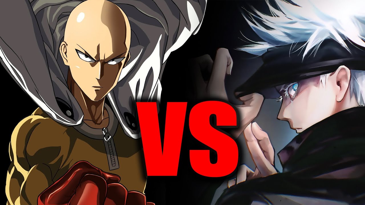Saitama Vs Gojo Satoru One Punch Man Jujutsu Kaisen Tamil Youtube