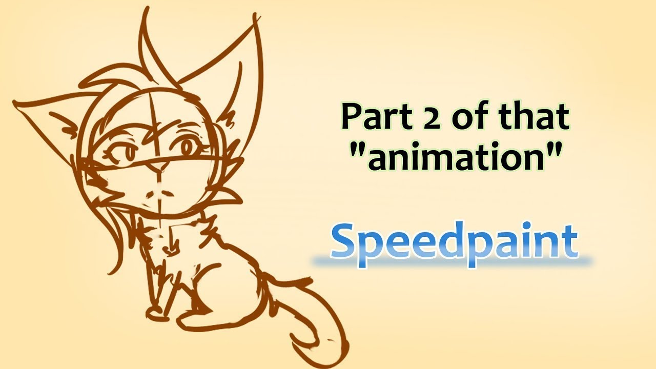 Part 2 Progress Of An Animated Project Speedpaint Youtube