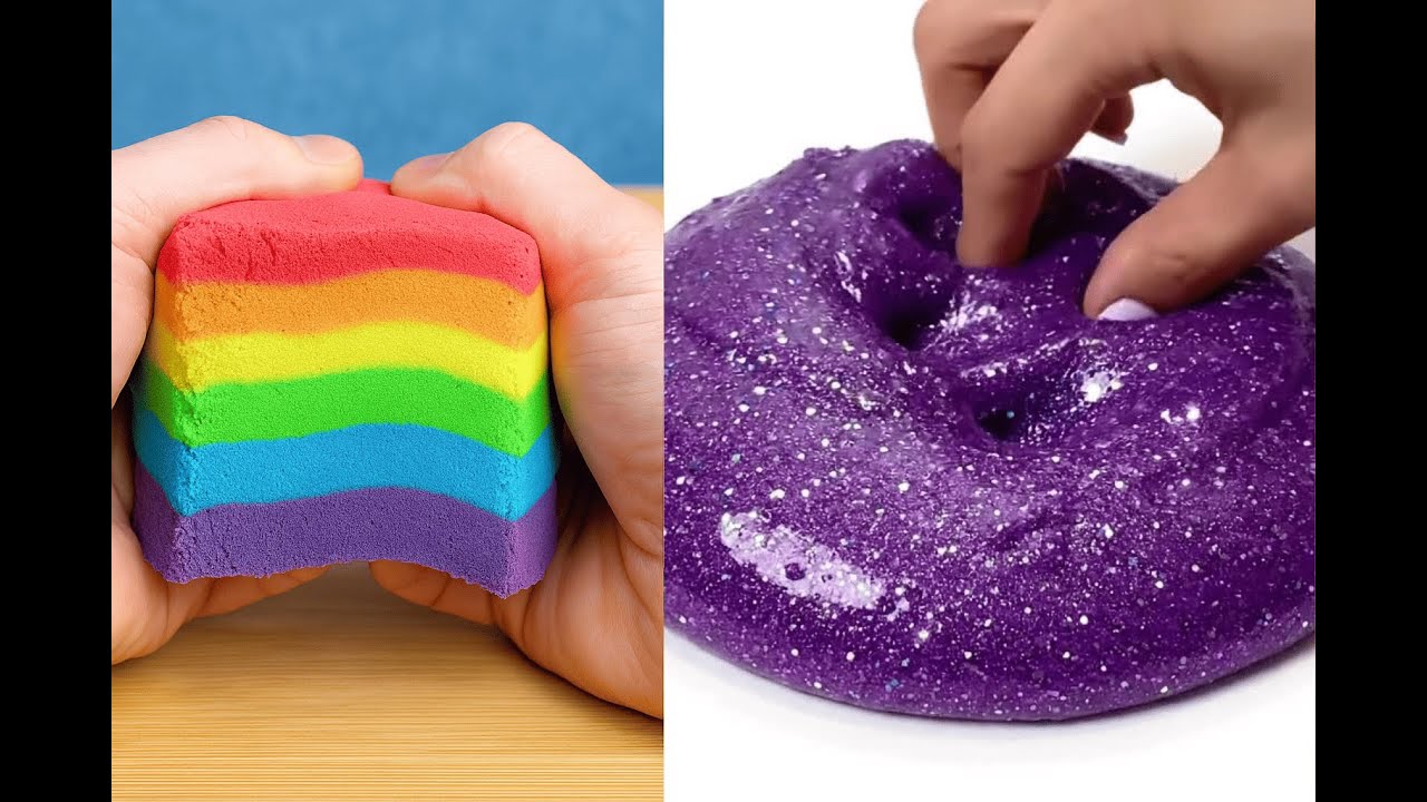 Very Satisfying And Relaxing Compilation Kinetic Sand Asmr Asmr