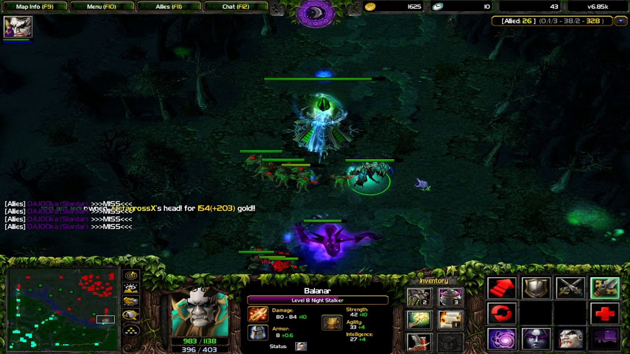 Warcraft 3 Dota Lagabuse Youtube