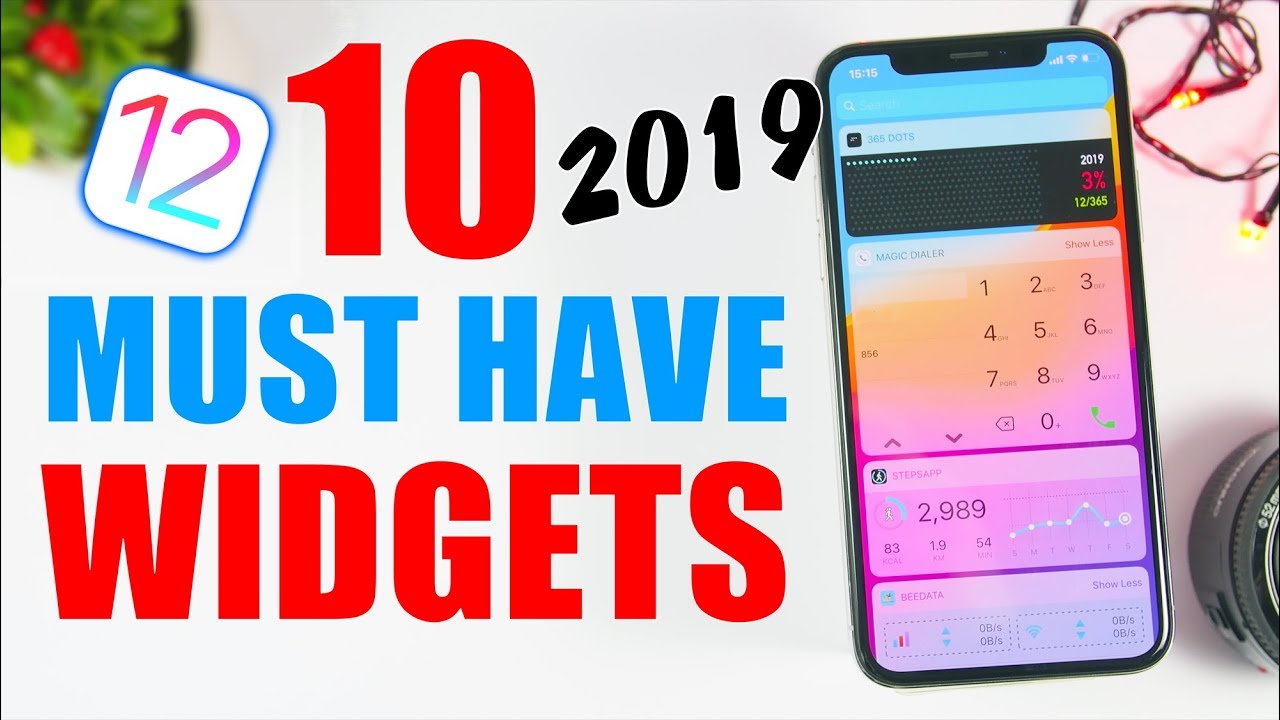 10 Must Have Ios Widgets 2019 Youtube