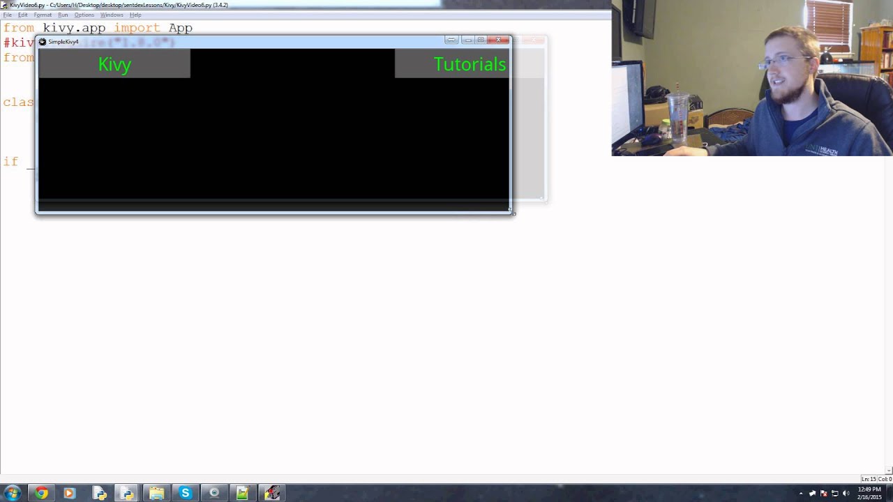 Kivy With Python Tutorial Part 6 Layouts Float Layout Video