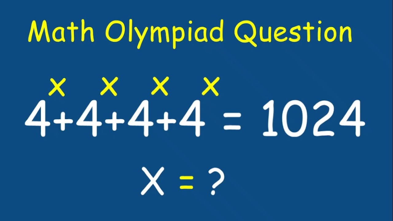 A Nice Olympiad Exponential Problem Youtube