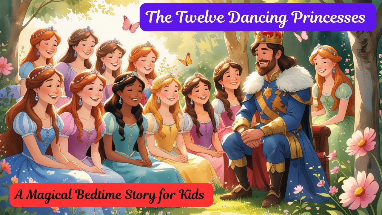 The Twelve Dancing Princesses Bedtime Story For Kids A Magical