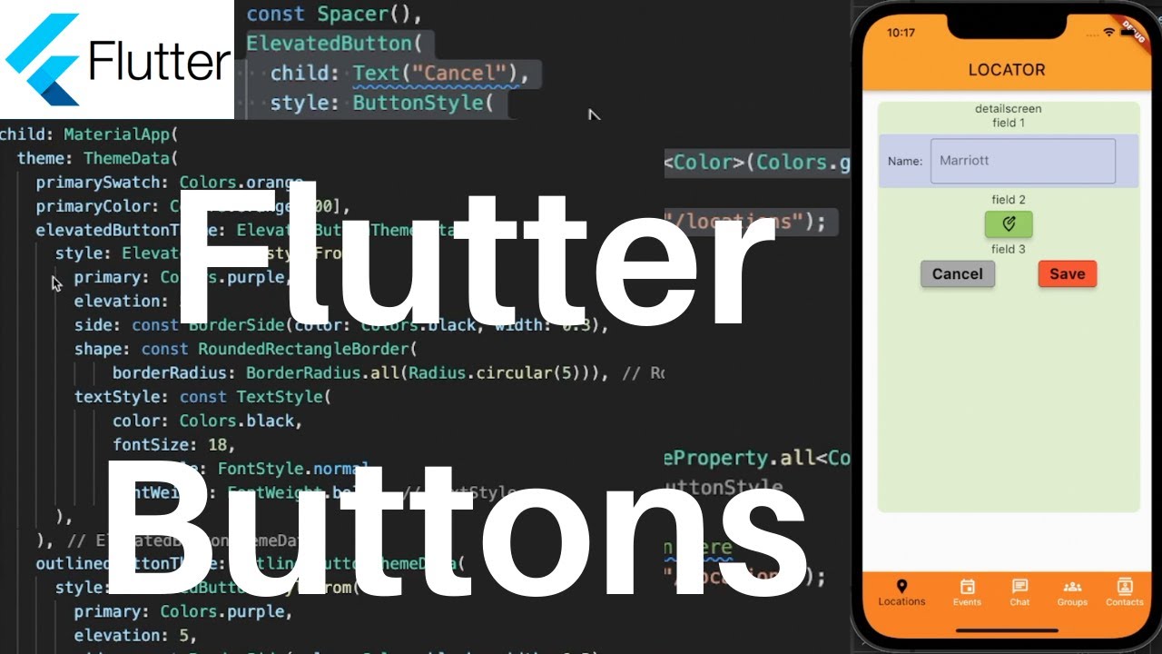 Flutter Tutorial Add Buttons To Your Flutter App Using Elevatedbutton
