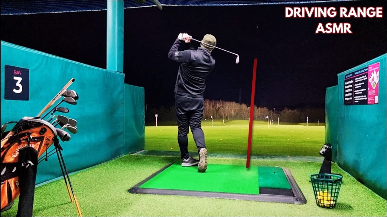 Asmr Golf Driving Range Session Youtube