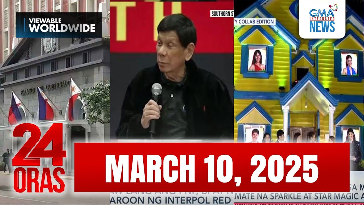 24 Oras Express March 10 2025 Hd Youtube