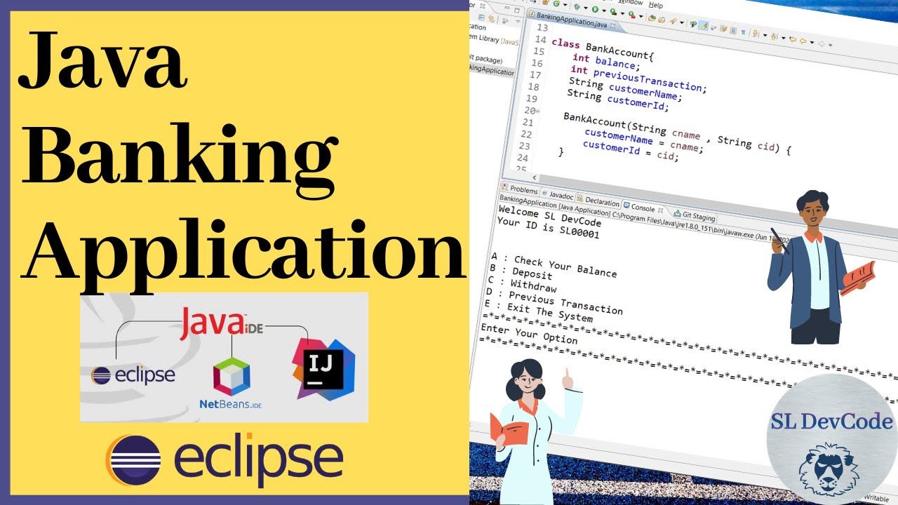 Java Tutorials Projects 03 How To Create A Banking Application