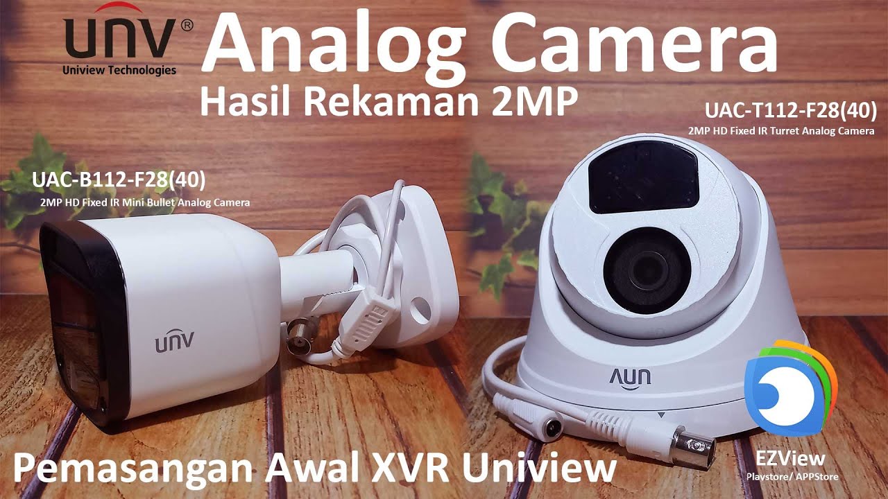 Pemasangan Awal Xvr Uniview Youtube