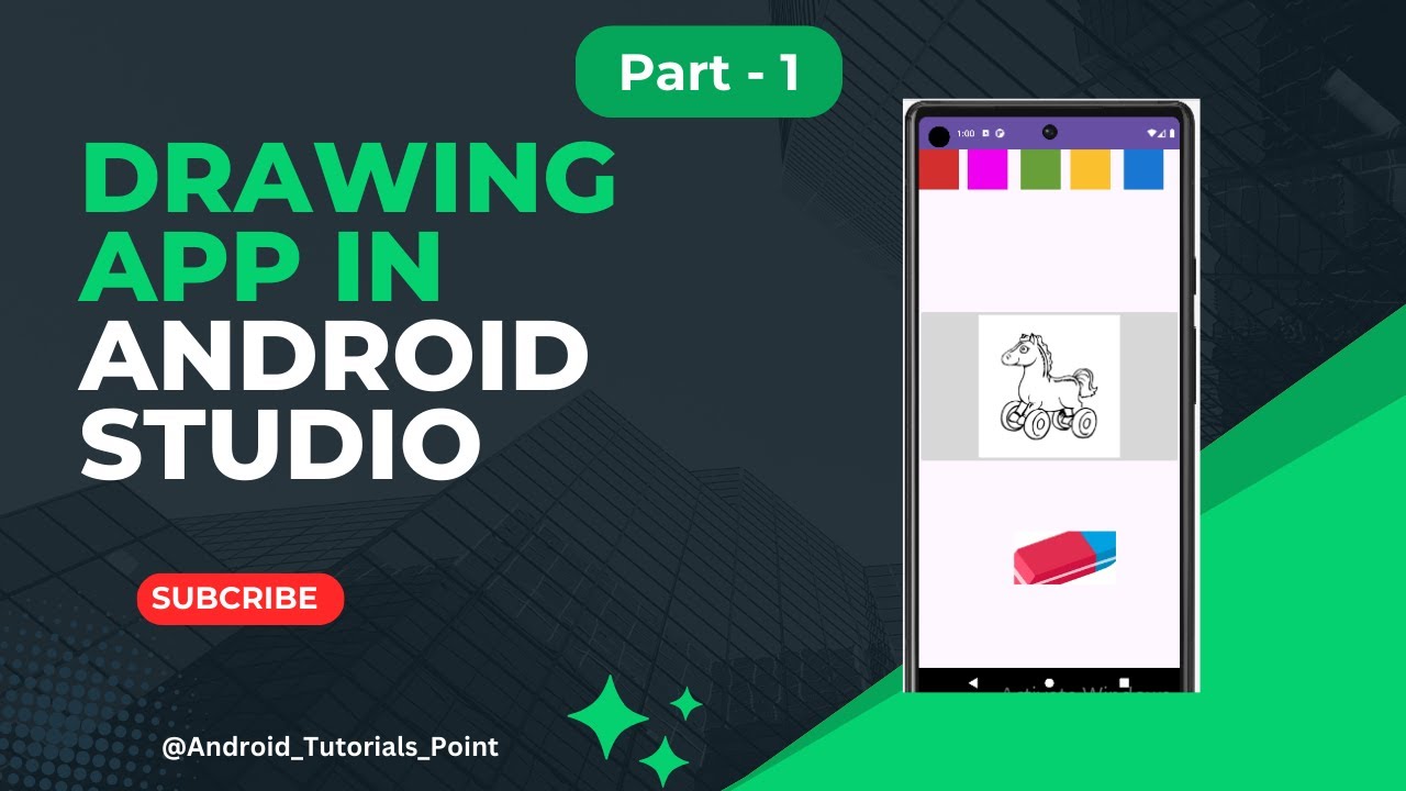 Drawing App In Android Studio Part 1 Youtube