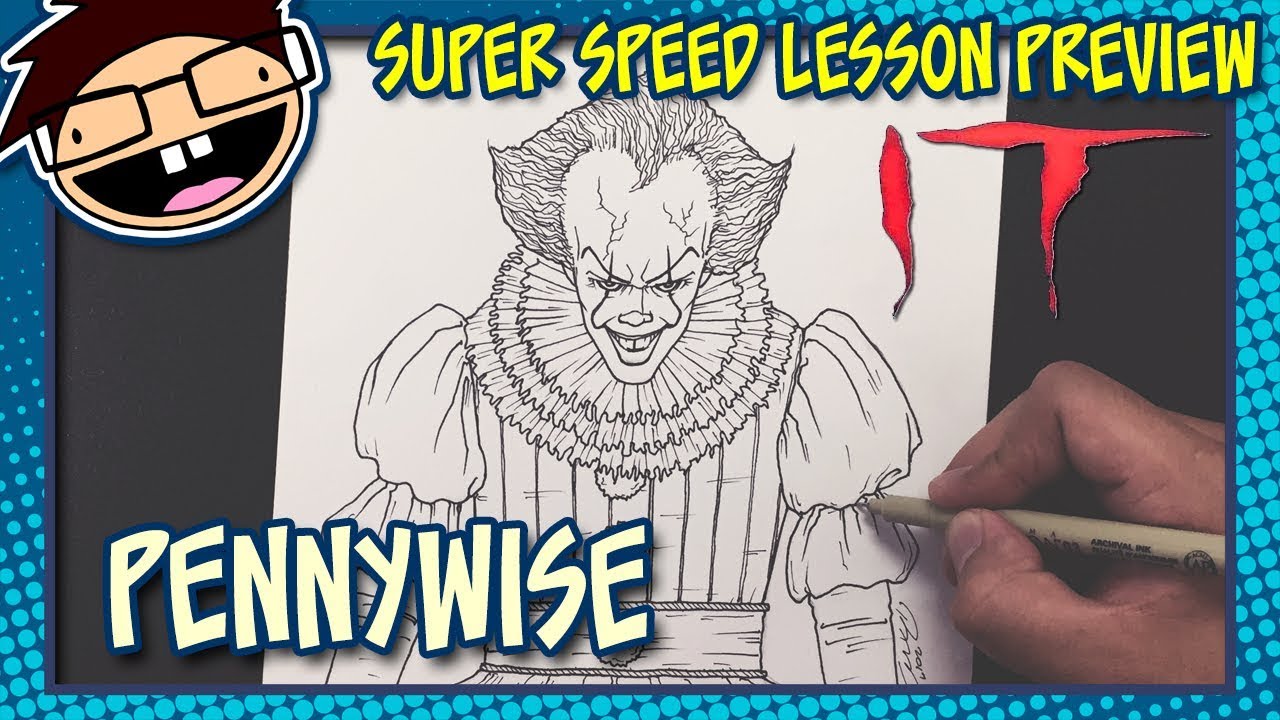 Pennywise Drawing Full Body