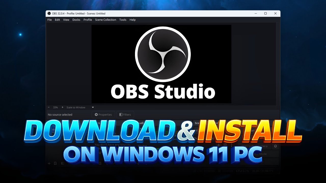 How To Download Install Obs Studio On Windows 11 Pc Step By Step