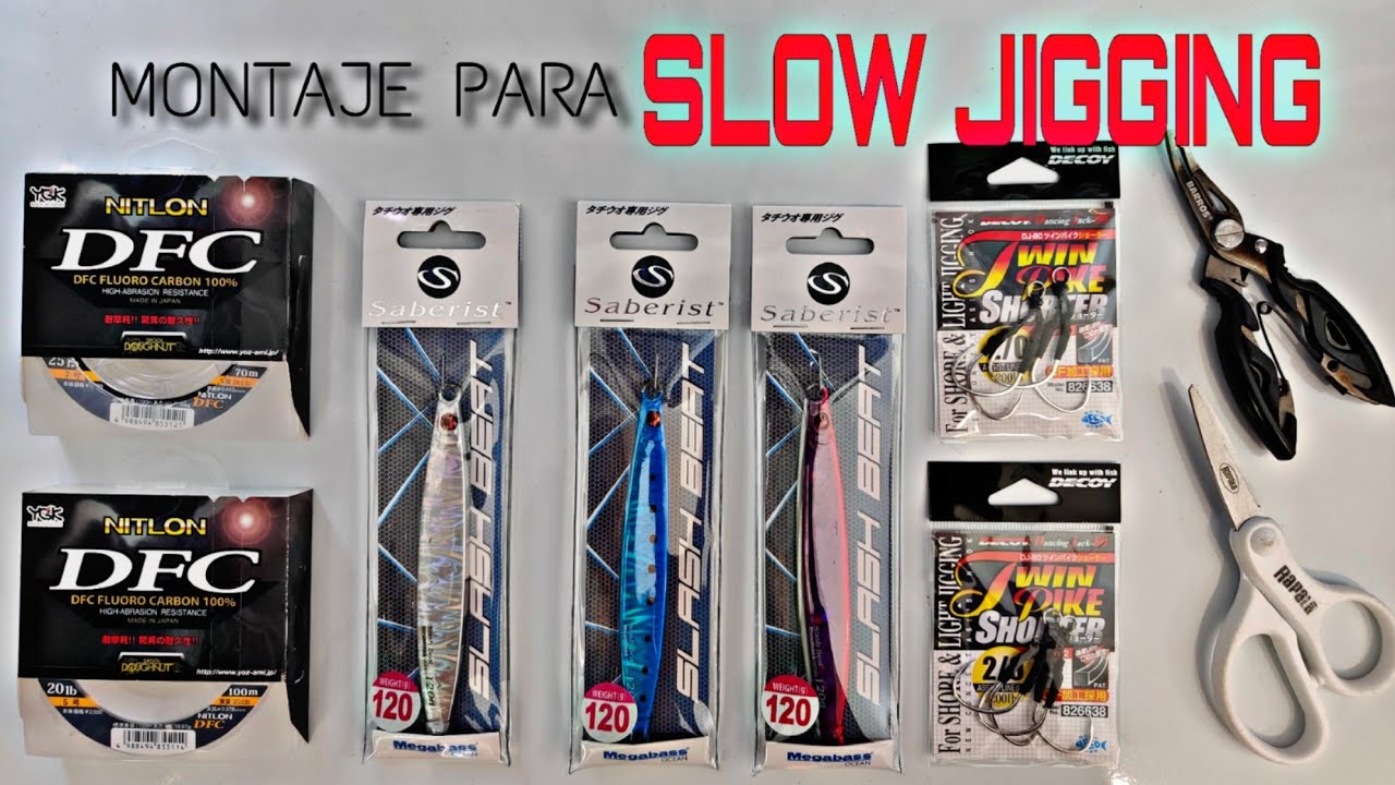 Tutorial Montaje Para Slow Jigging Youtube