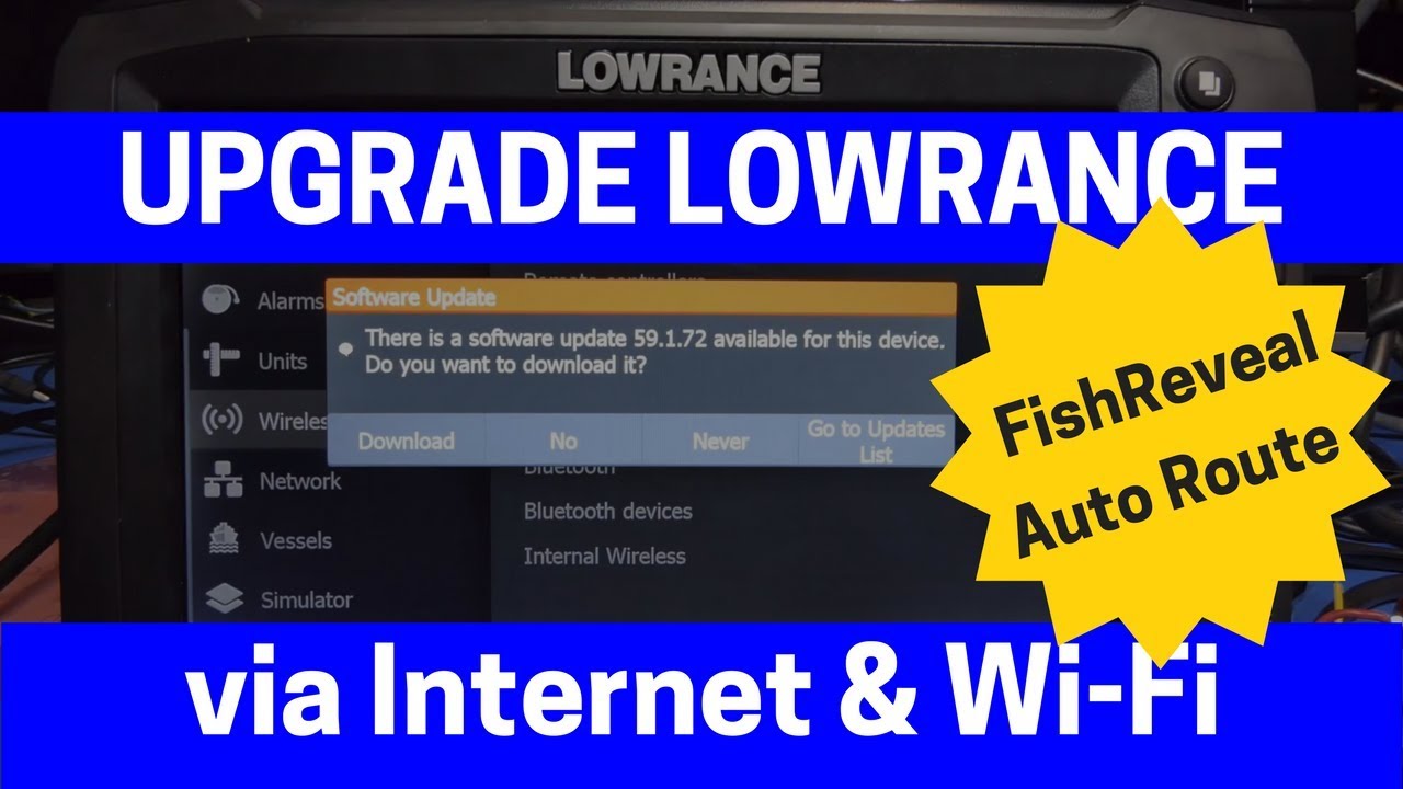 How To Download Lowrance Updates Enghit