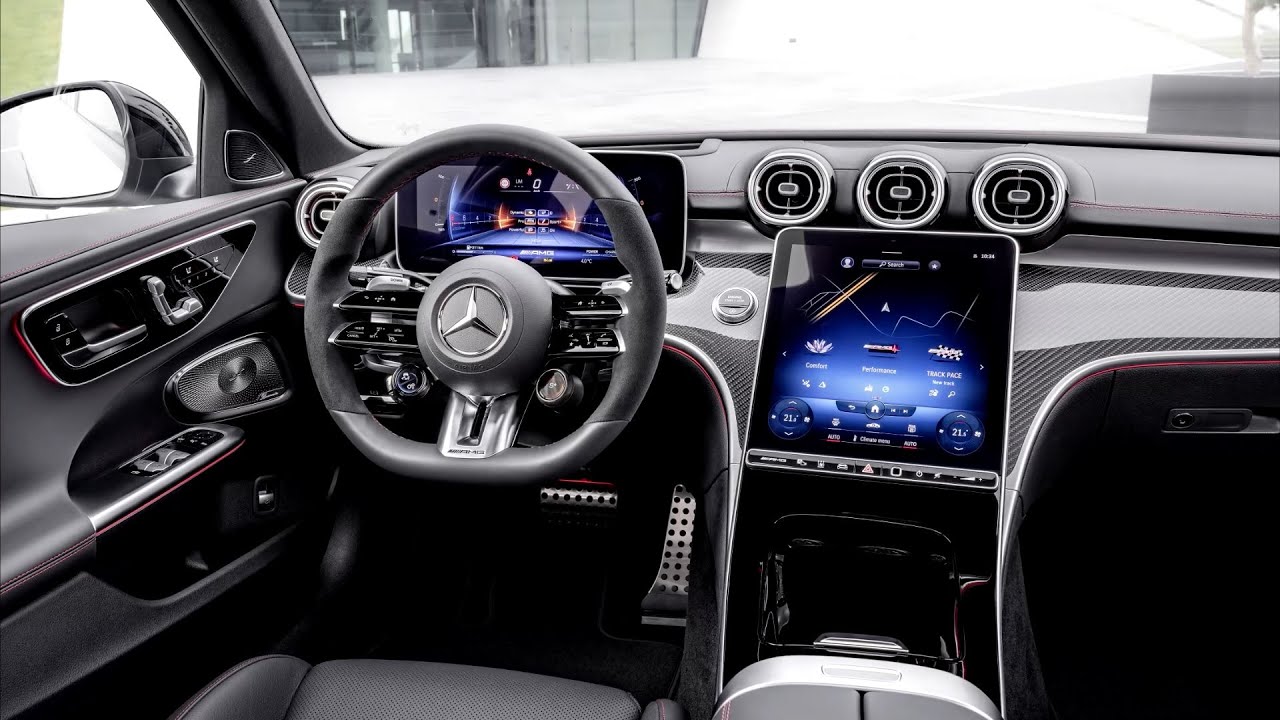 New Mercedes Amg C43 2023 Interior Details Sport Seats Steering