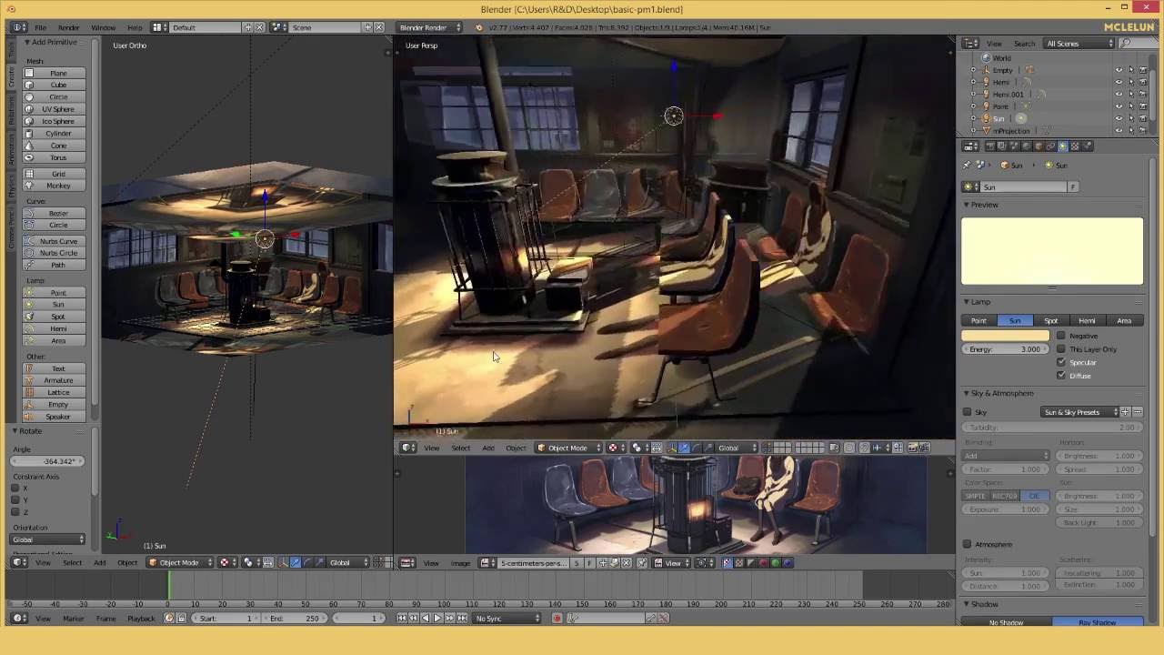 Blender3d Camera Mapping Youtube