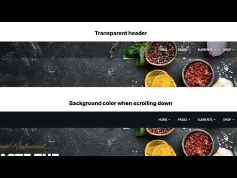 Navbar Transparent To Solid Color On Scroll With React Js And Taiwind