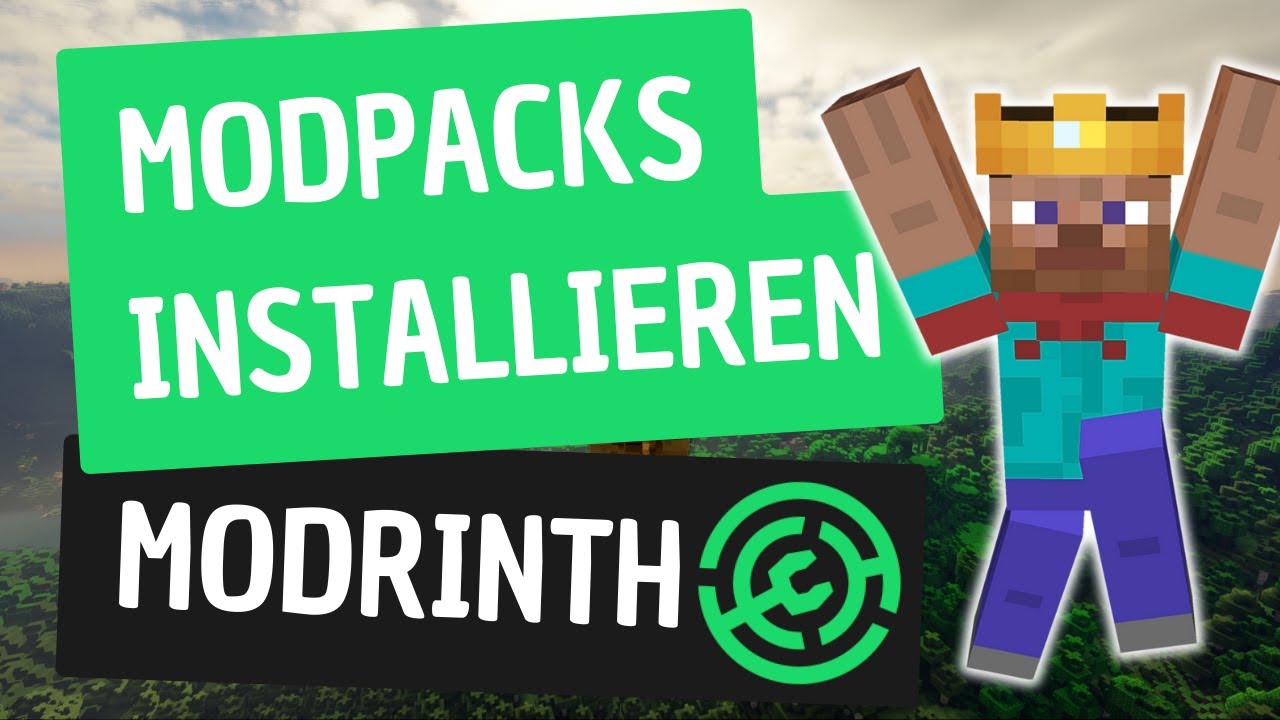 Modpacks Installieren Modrinth Tutorial Youtube