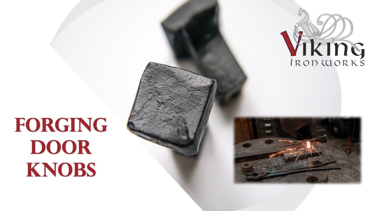 Forging Simple Door Knobs Youtube