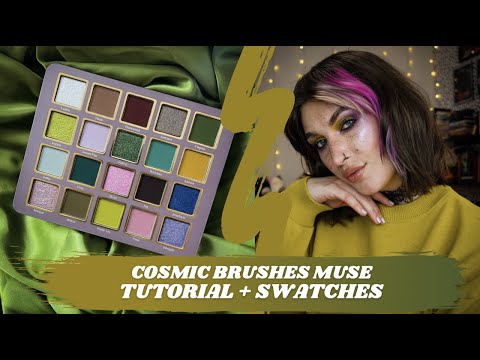 Cosmic Brushes Muse Palette Tutorial Swatches Youtube