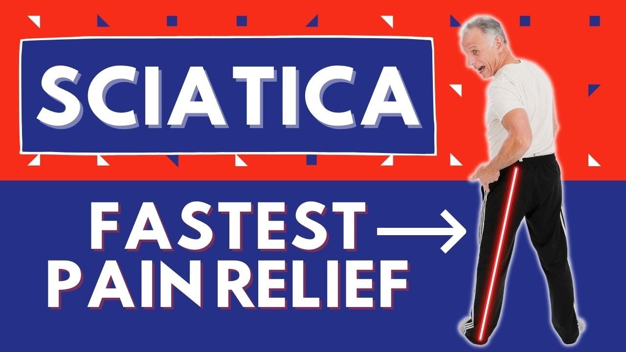 Sciatica Pain Relief In 4 Minutes Youtube