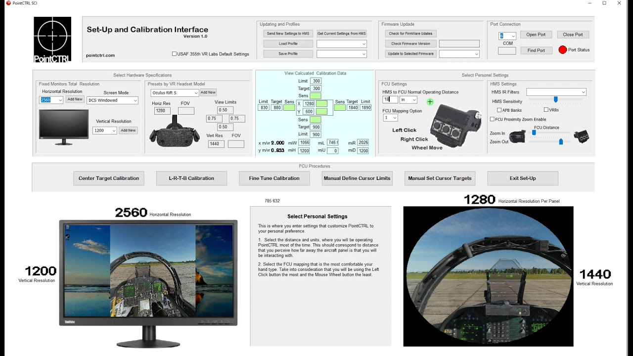 Pointctrl Graphic User Interface Youtube