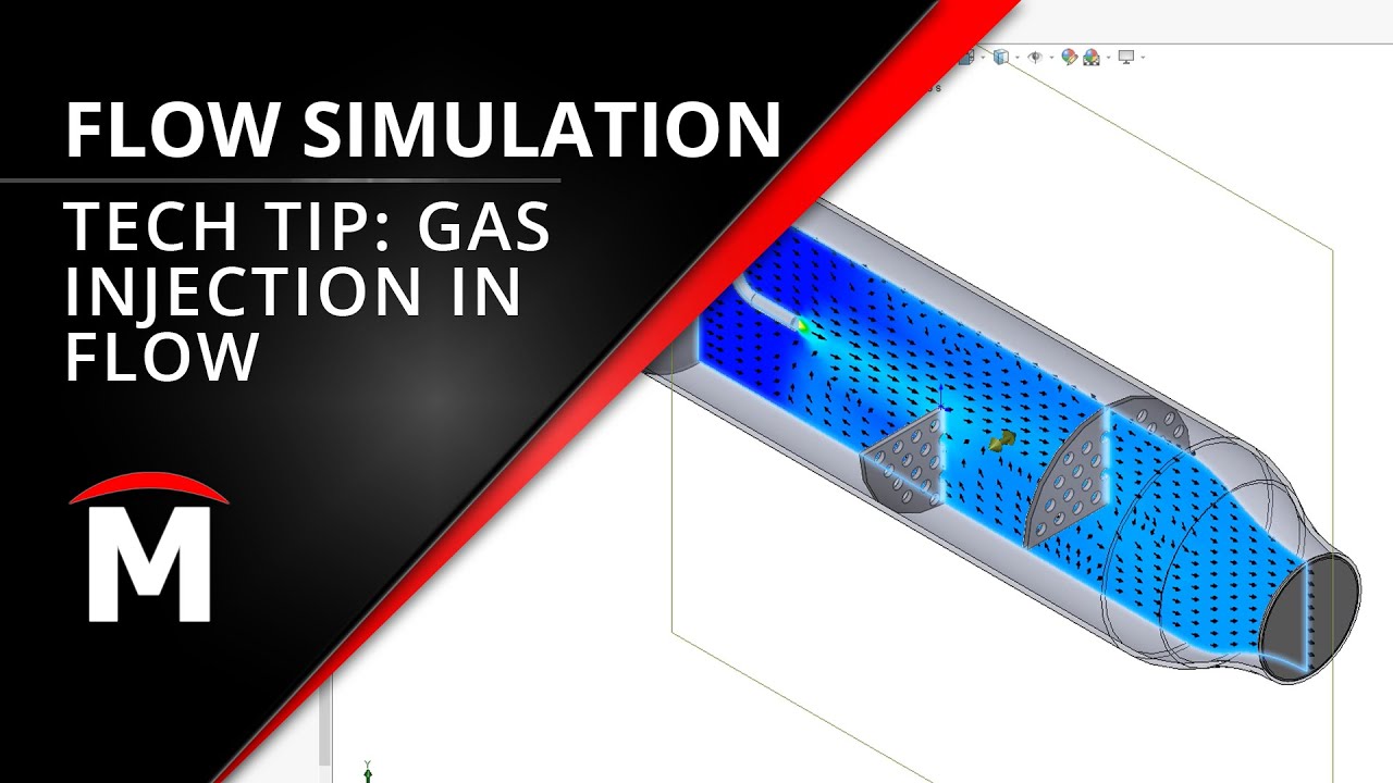 Tech Tip Gas Injection In Flow Simulation Youtube
