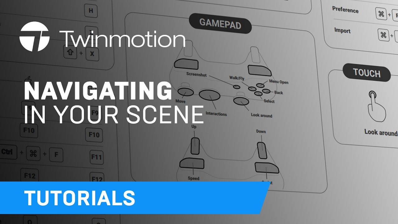 Navigating In Your Scene Twinmotion Tutorial Youtube