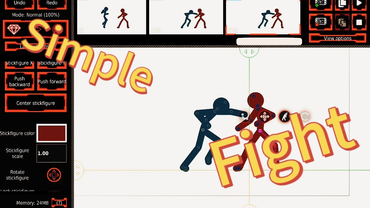 Stick Nodes How To Make A Simple Fight Youtube
