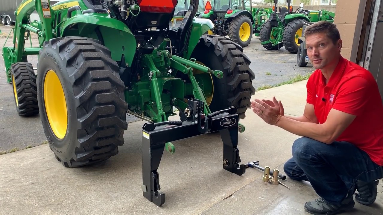 How To Install Use A Quick Hitch The Worksaver Quick Hitch Is A John