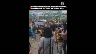 2nd Strong Earthquake Hits Southern Philippines Following Deadly First ...